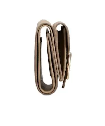 ROGER VIVIER Belle Vivier Wallet In Leather - Beige