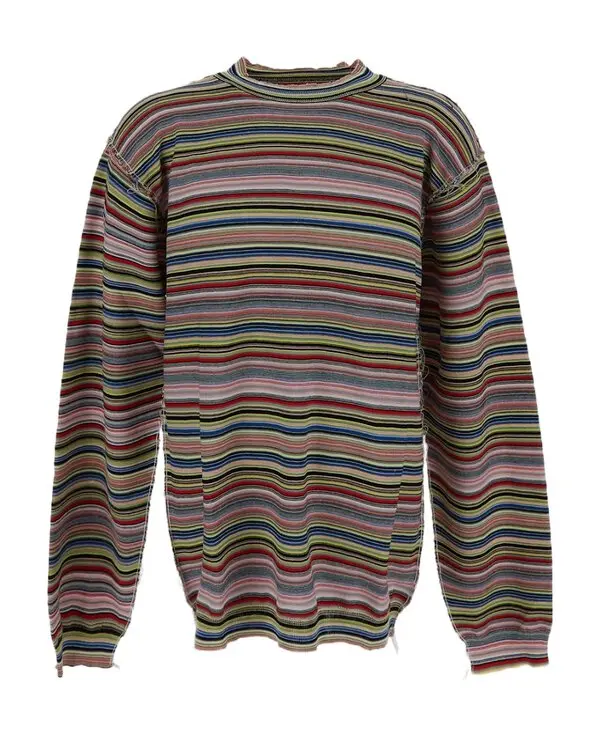 MAISON MARGIELA Striped Long-sleeve T-shirt