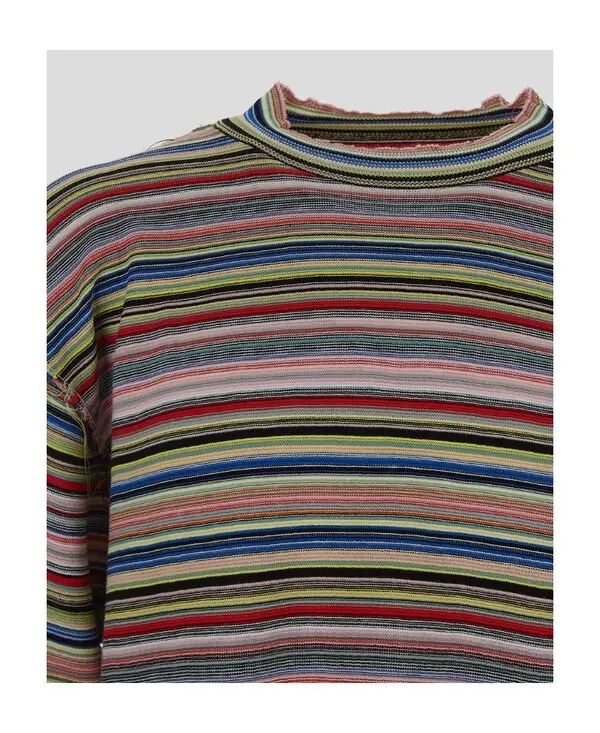 MAISON MARGIELA Striped Long-sleeve T-shirt