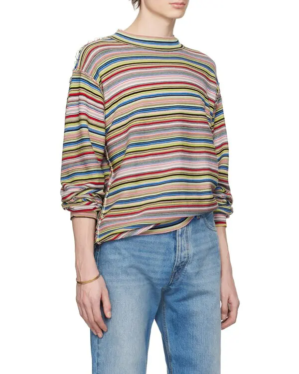 MAISON MARGIELA Striped Long-sleeve T-shirt
