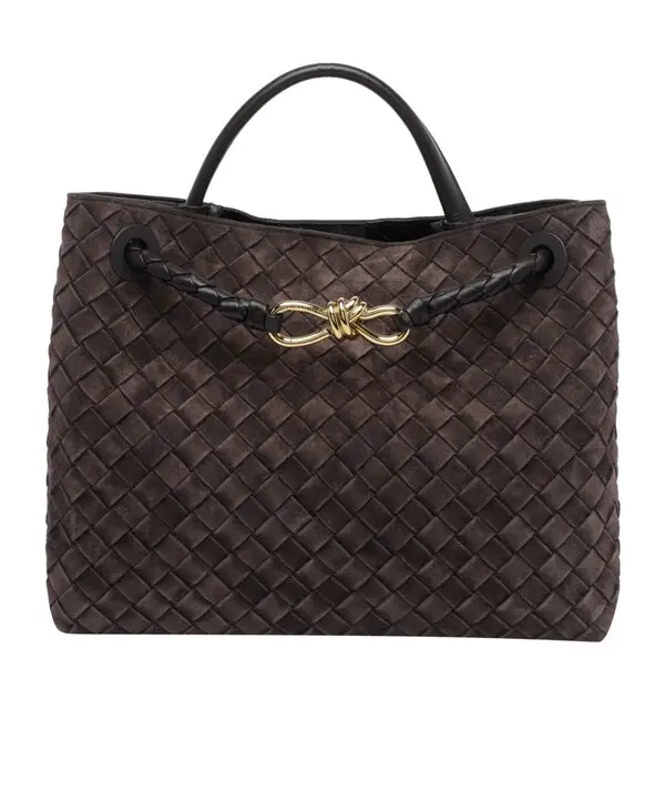 Bottega Veneta Andiamo Shoulder Bag - Black