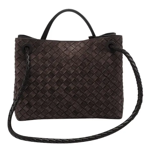 Bottega Veneta Andiamo Shoulder Bag - Black