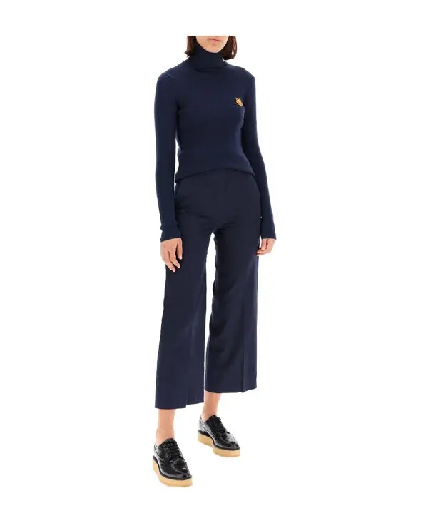 Kenzo Tiger Embroidered Turtleneck Jumper