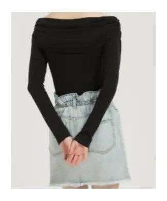 Marissa Chiara Long Sleeve Draped Top