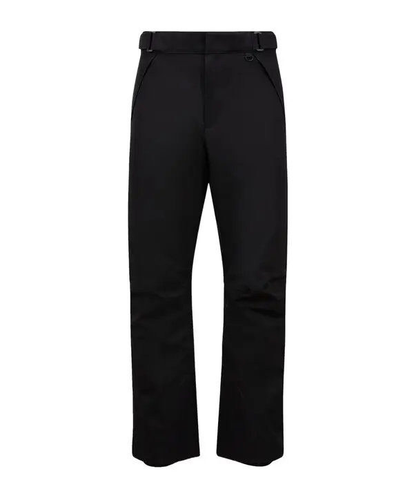 Moncler Padded Ski Pants With Slit Hems - Black
