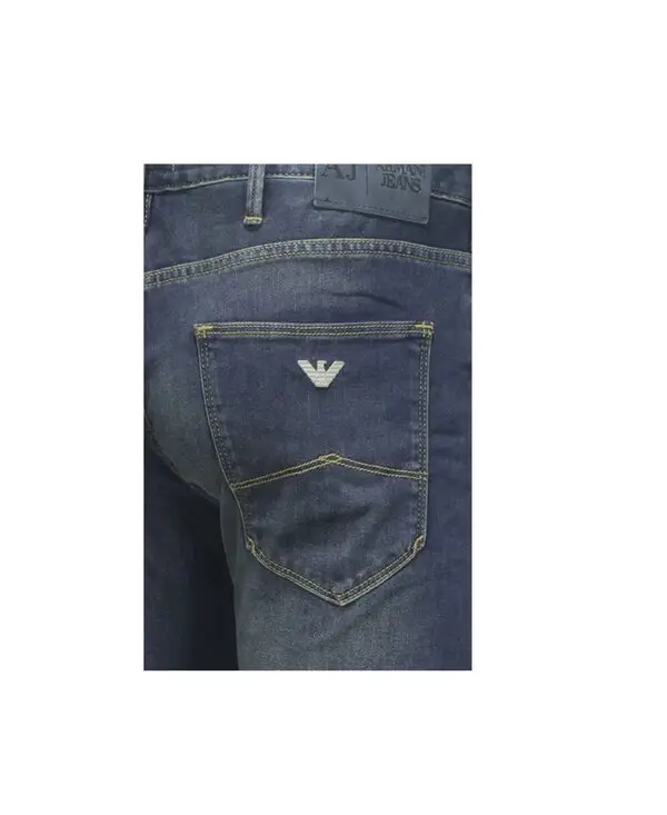 Emporio Armani Logo Detail Denim