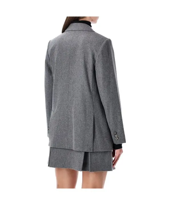 A.p.c. Double-breasted Blazer - Black
