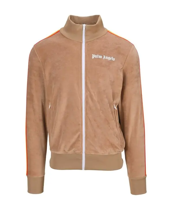 Palm Angels Side Stripe Track Jacket - Nude