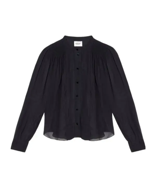 Isabel Marant Étoile Printed Long-sleeve Shirt
