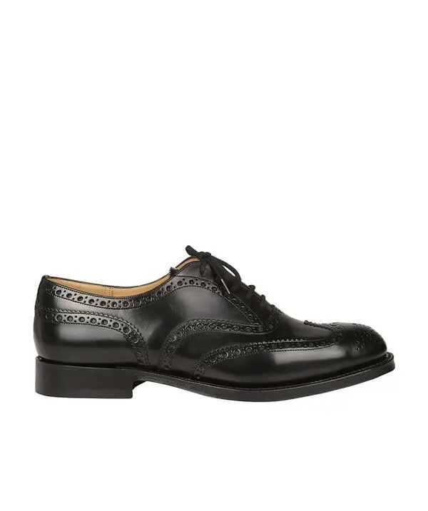 Church's Burwood Oxford Slip-on Brogues - Black