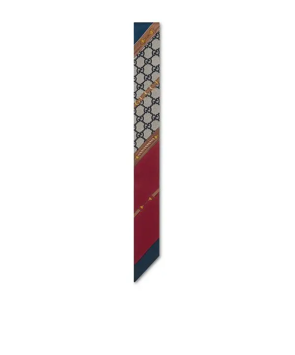 Gucci Printed Ribbon - Red