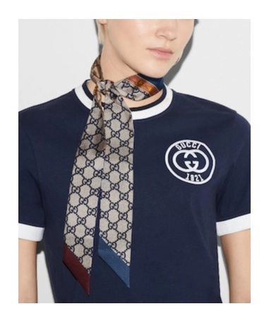 Gucci Printed Ribbon