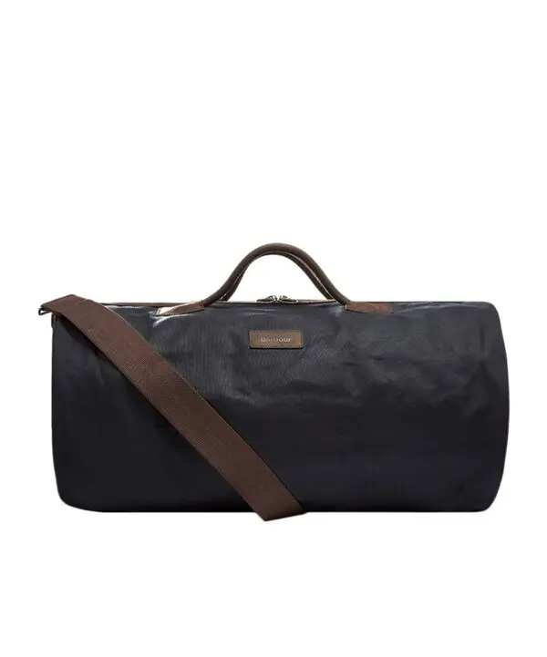 Barbour Logo Travel Bag - Navy Blue