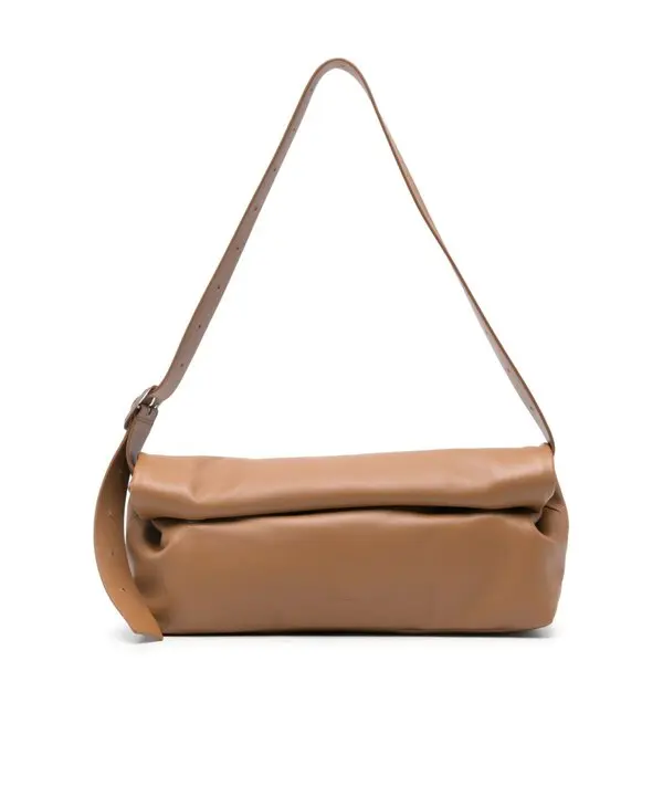JIL SANDER Medium Rollup Shoulder Bag