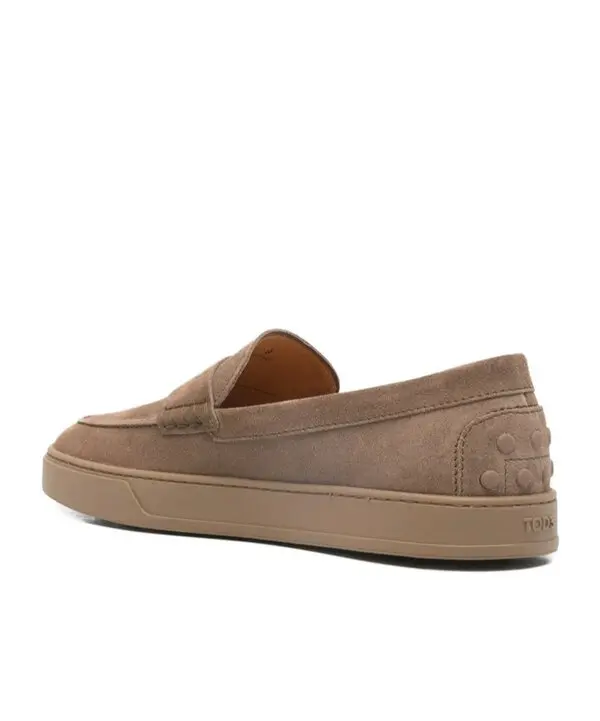 TOD'S Slip-on Loafers - Brown