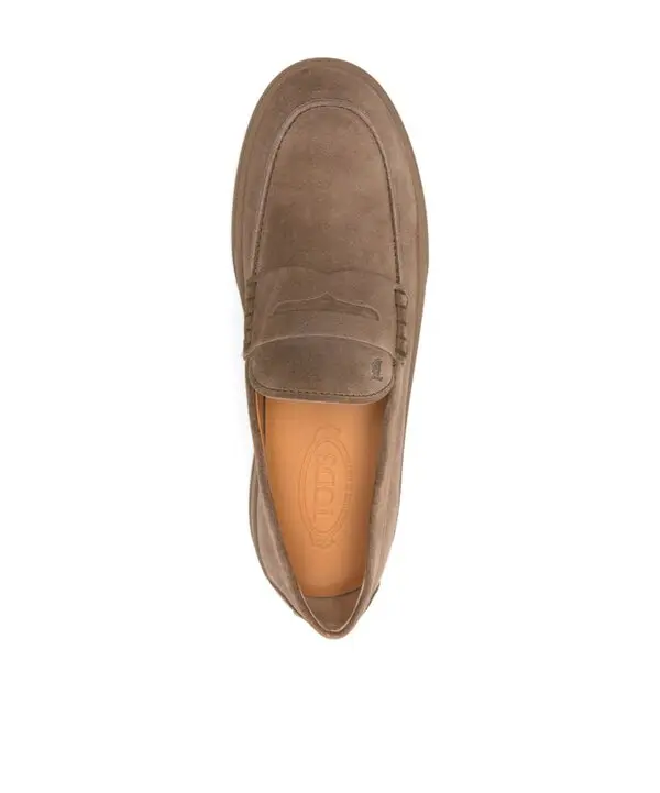 TOD'S Slip-on Loafers - Brown