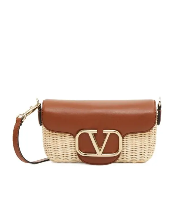 Valentino Garavani Loc Foldover Top Crossbody Bag