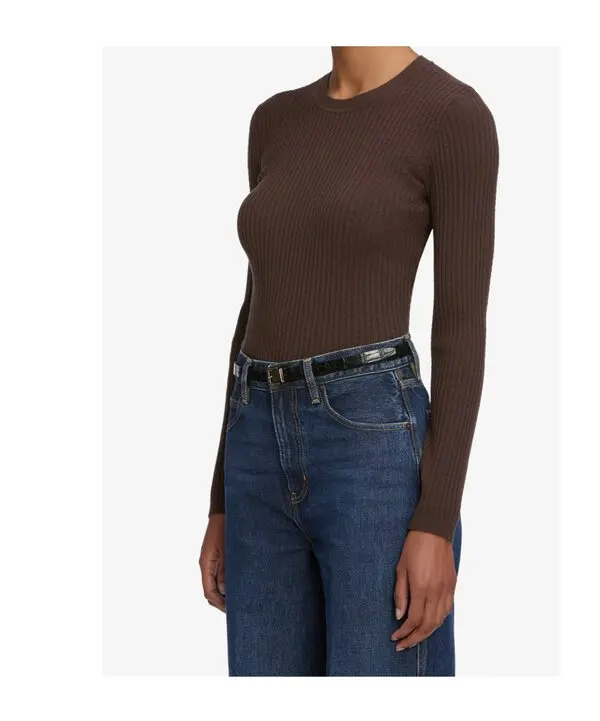 FRAME Fine Cable Knit Sweater