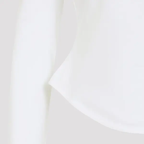Alaïa Long-sleeved T-shirt With Boat Neckline - No