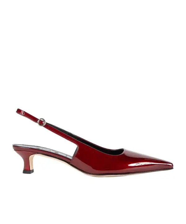 AeydĒ Pointed Toe Slingback Sandals