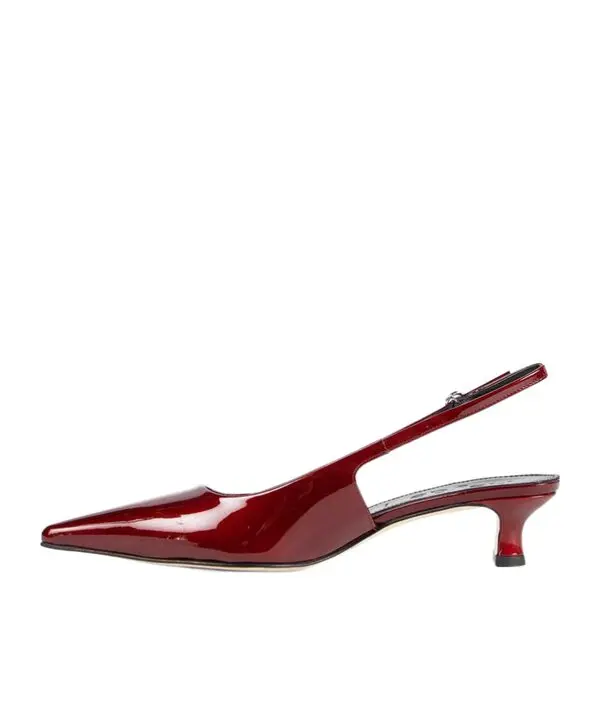 AeydĒ Pointed Toe Slingback Sandals
