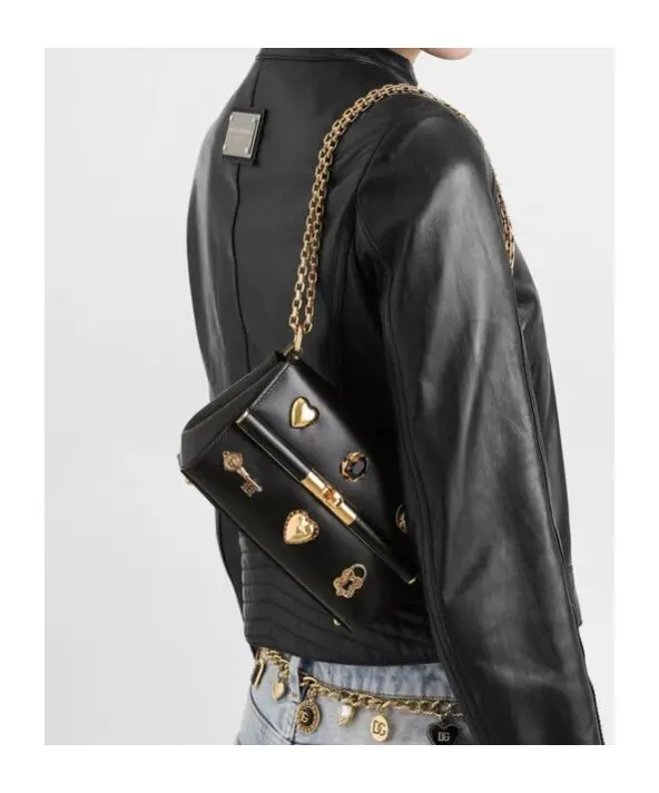 Dolce & Gabbana Mini Marlene Shoulder Bag With Embellished Accents - Multi-color