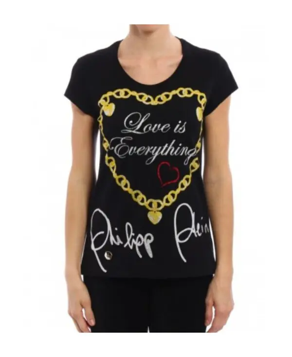 Philipp Plein Logo Detail T-shirt