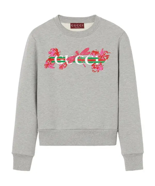 Gucci Jersey Printed Sweatshirt