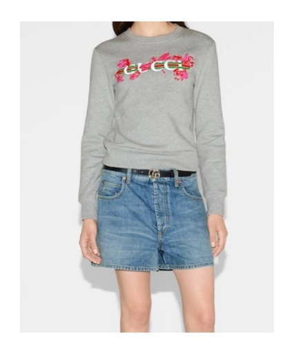 Gucci Jersey Printed Sweatshirt