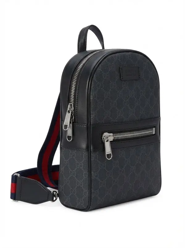 Gucci Gg Crossbody Bag - Black