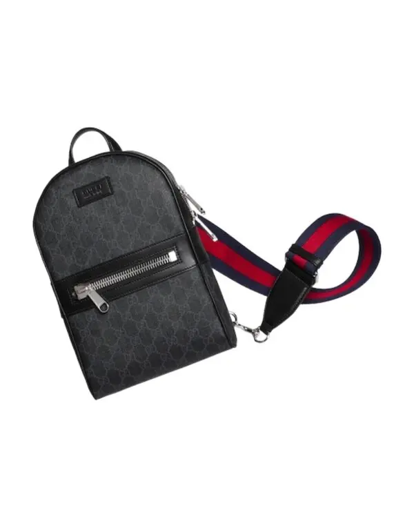 Gucci Gg Monogram Backpack