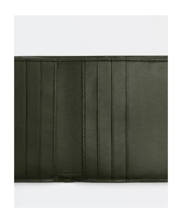 Bottega Veneta Cassette Slim Bi-fold Wallet - Green