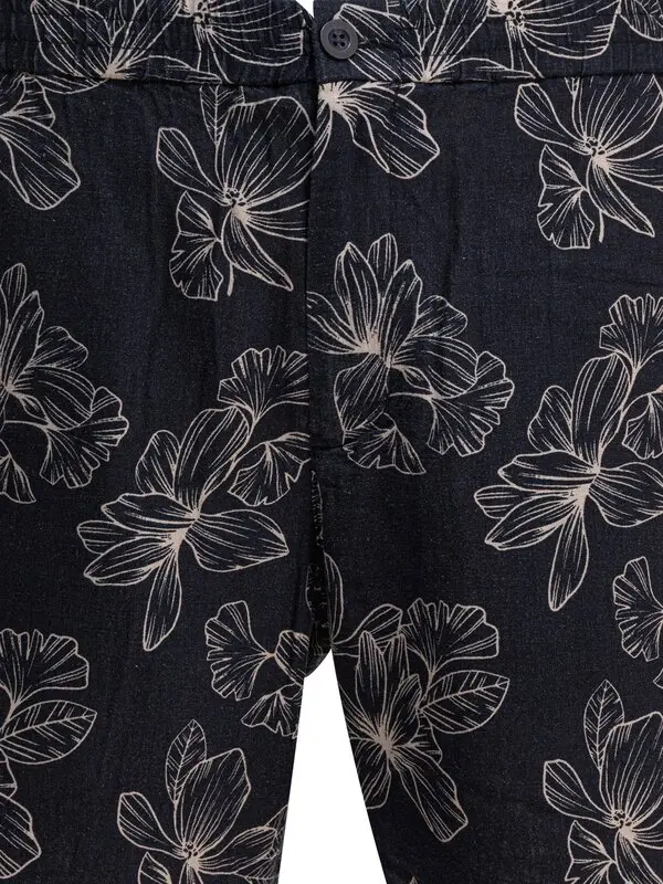 Vince Floral Pattern Shorts