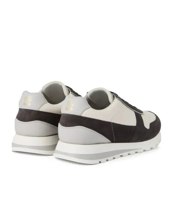 Brunello Cucinelli Panelled Lace-up Sneakers