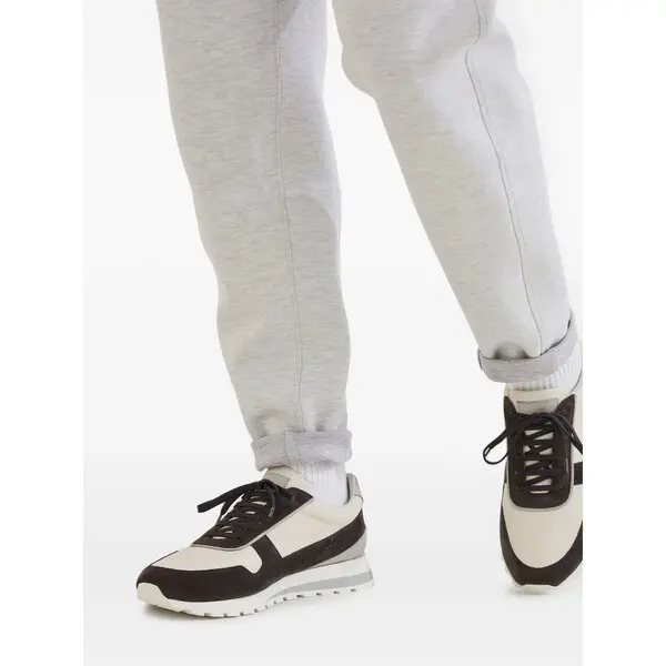 Brunello Cucinelli Panelled Lace-up Sneakers