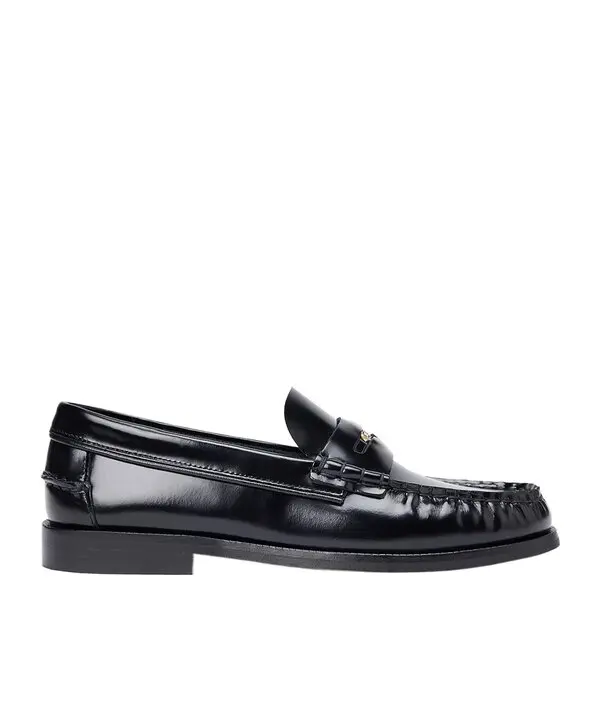 Tommy Hilfiger Patent Leather Penny Loafers