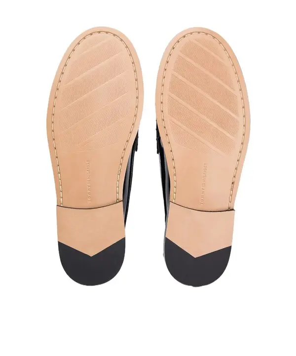 Tommy Hilfiger Patent Leather Penny Loafers