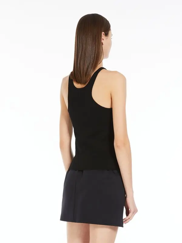 Max Mara Wool Neck Vest