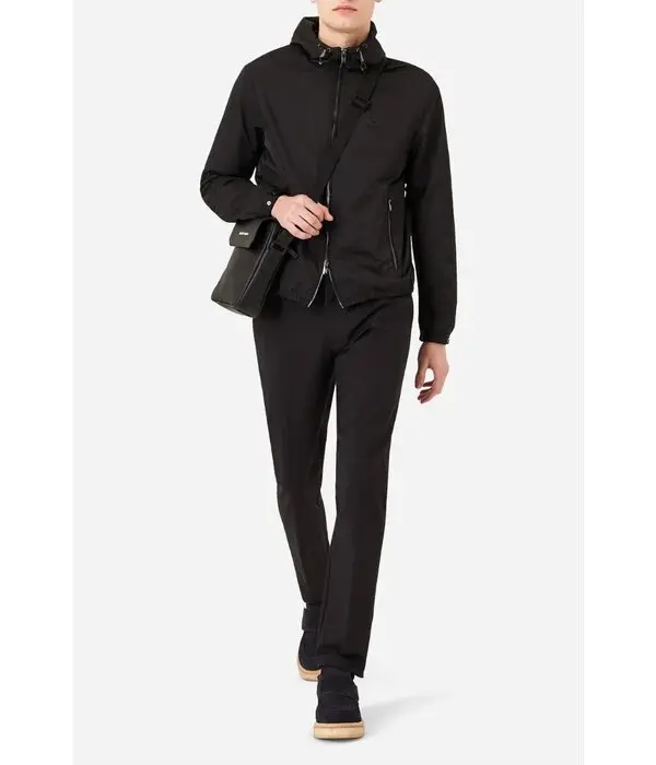 Emporio Armani Mid-waisted Tapered Trousers