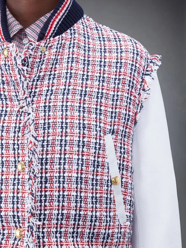 Thom Browne Striped Bomber Jacket