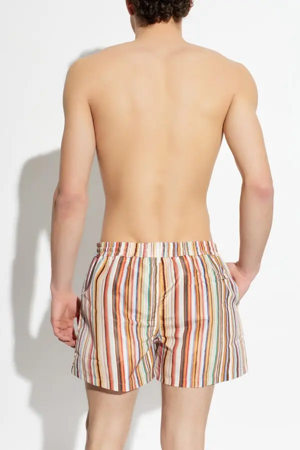 Paul Smith Painted Stripe Swim Shorts - Multicolor