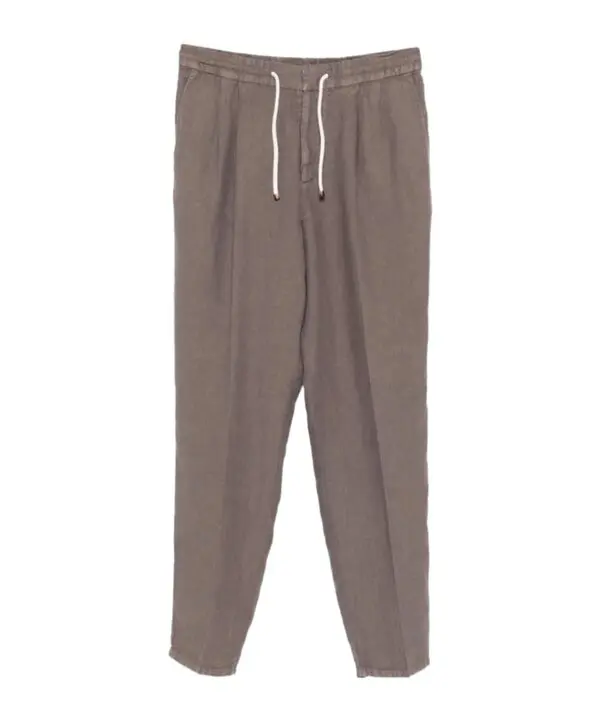 Brunello Cucinelli Elasticated Waistband Drawstring Pants