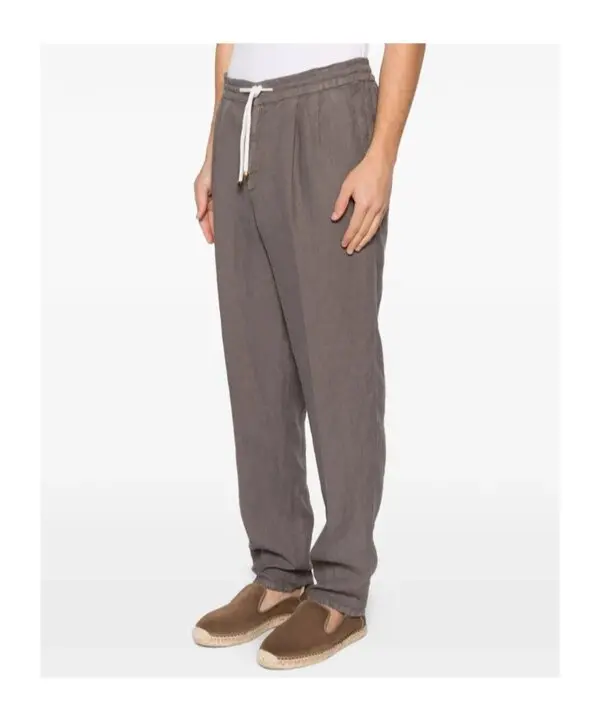 Brunello Cucinelli Elasticated Waistband Drawstring Pants