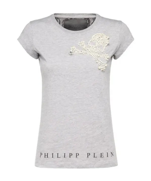 Philipp Plein Logo Details T-shirt - White