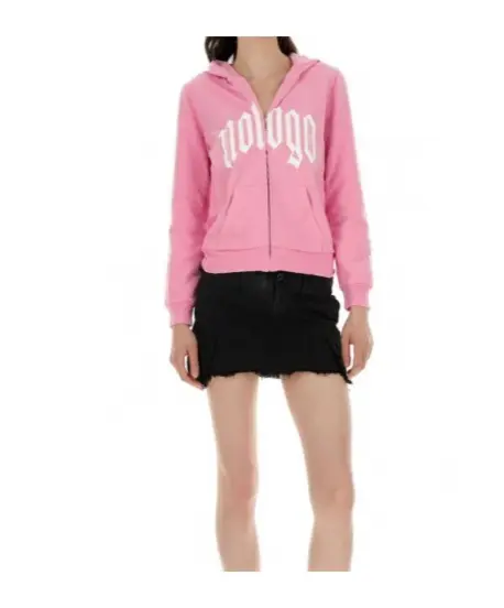 Balenciaga Nologo Zip-up Hoodie