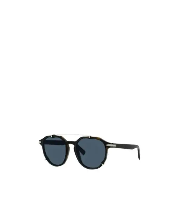 Dior Tortoiseshell-effect Pantos Sunglasses - Blue