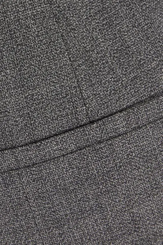 Prada Belted Blend Trousers - Slate Grey