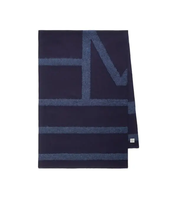 TOTEME Monogram Twill Scarf