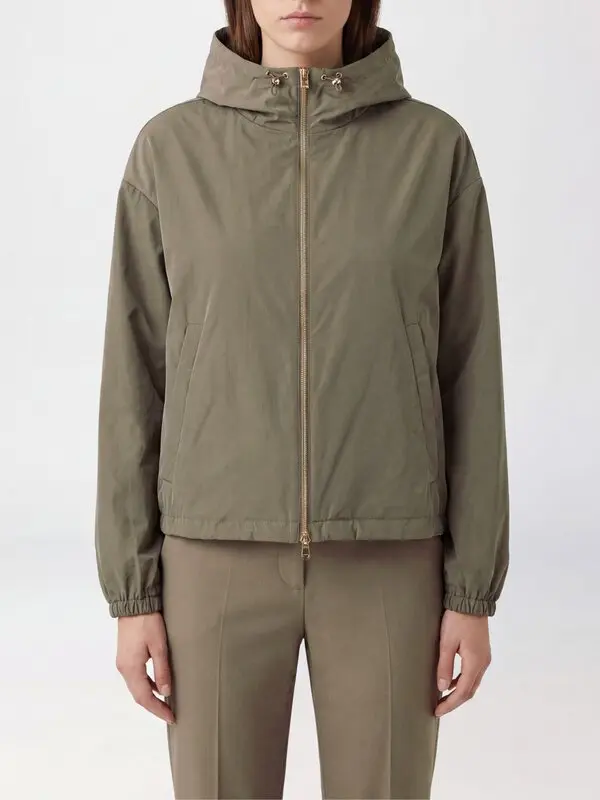 Herno Drawstring Zip-up Jacket - No