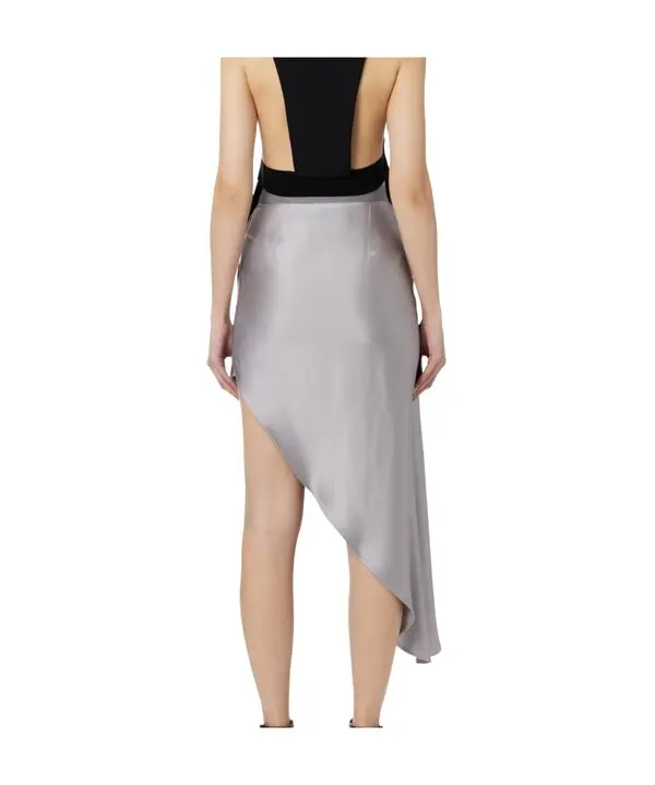 Elisabetta Franchi Asymmetrical Draped Mini Skirt